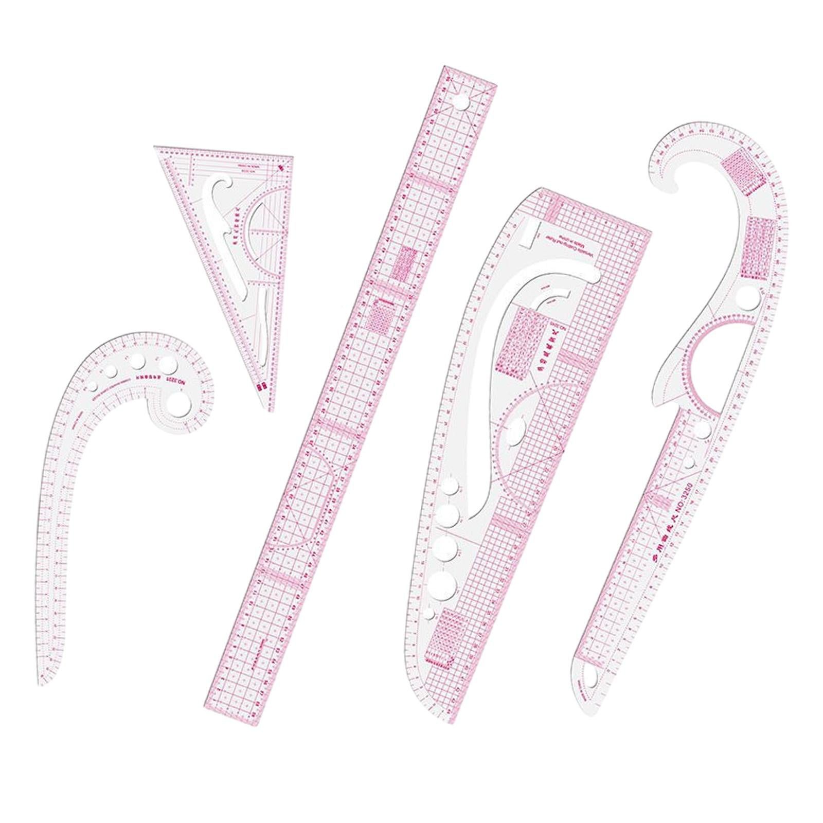 French Curve Ruler Set Sewing Tools Fashion Design Pattern Making Tailor Tool Dress Curve Rulers ...