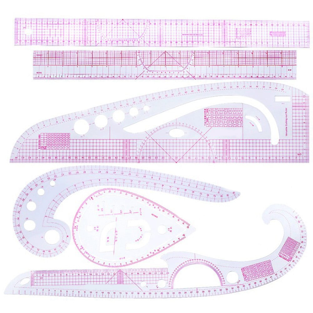 French Curve Ruler Soft Patchwork Ruler Measuring Tailor Ruler Drawing ...