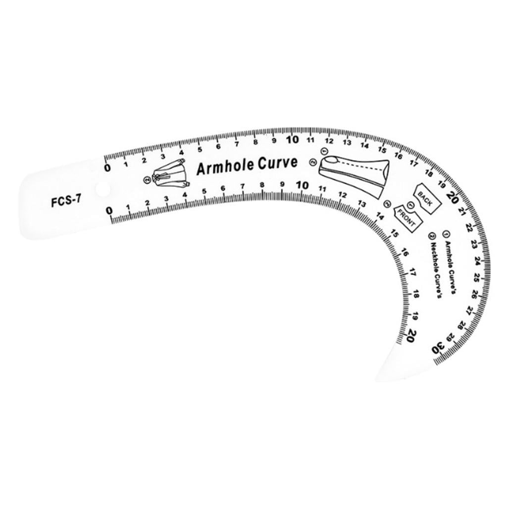 French Curved Ruler Templates for Professional Tailors and Beginner ...