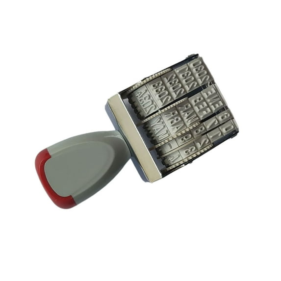 French Dater Stamp Adjustable Number Stamp Spanish Date Stamp Office ...
