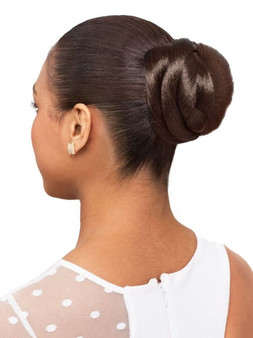 French Dome M Color 1 Black - Foxy Silver Wigs Elegant Chignon Formal ...