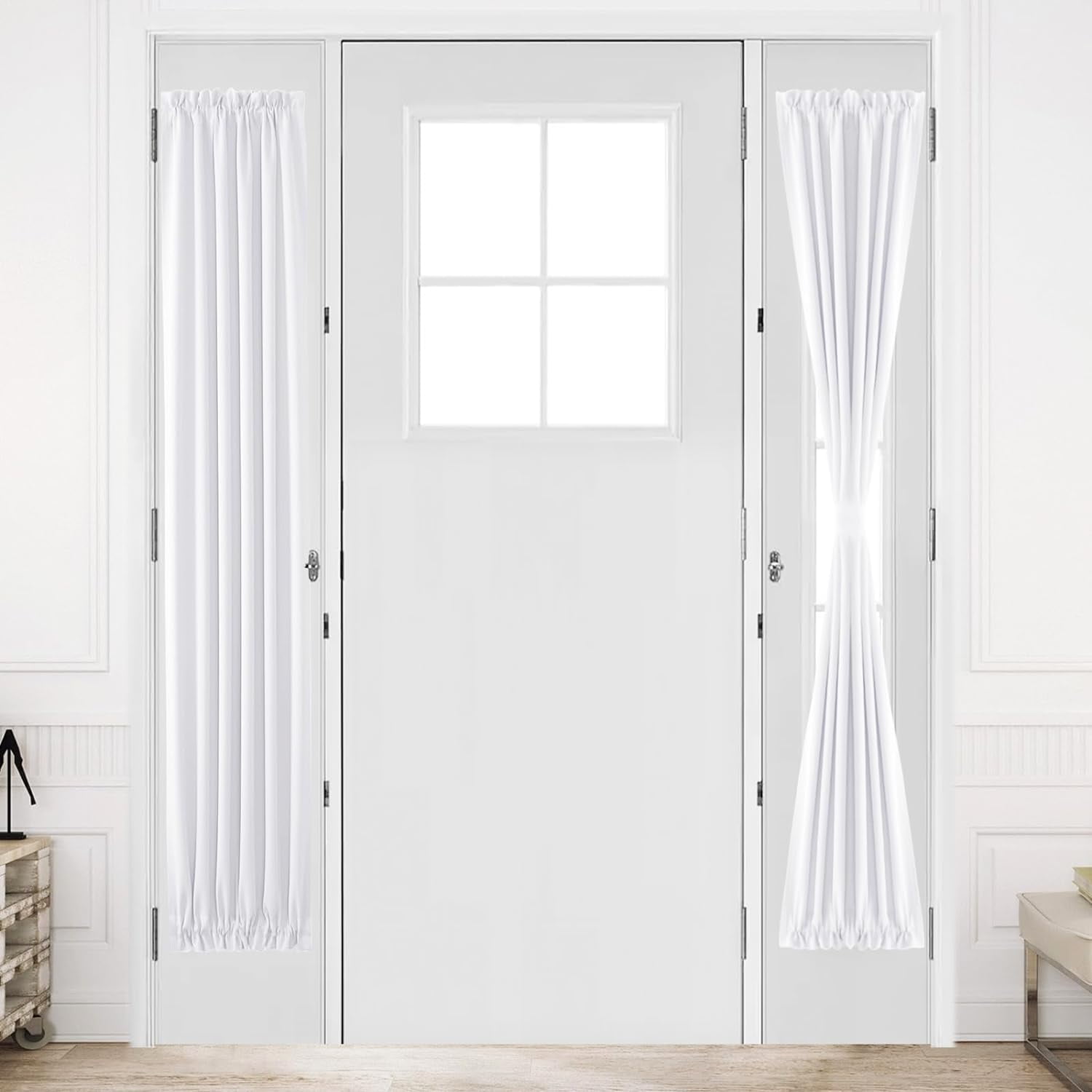 French Door Curtains \u2013 Rod Pocket Thermal Blackout Curtain for ...