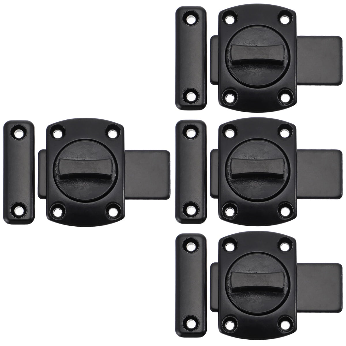 French Door Latch Locks for Doors inside 4 Pieces Latches Sliding ...