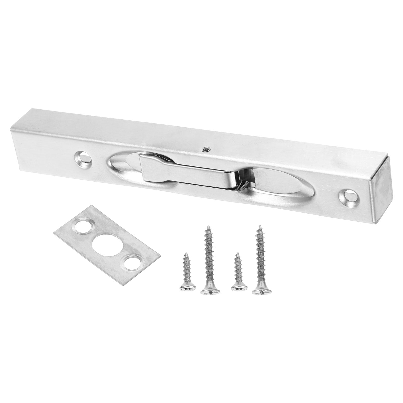 French Door Security Box Type Hidden Latch 15.30X2.00X1.70CM Silver ...
