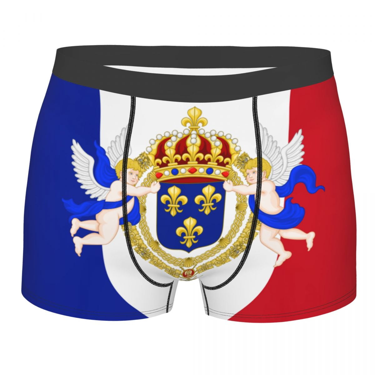 French Empire Napoleon Boxer Shorts For Homme 3D Printed Male Coat Of ...