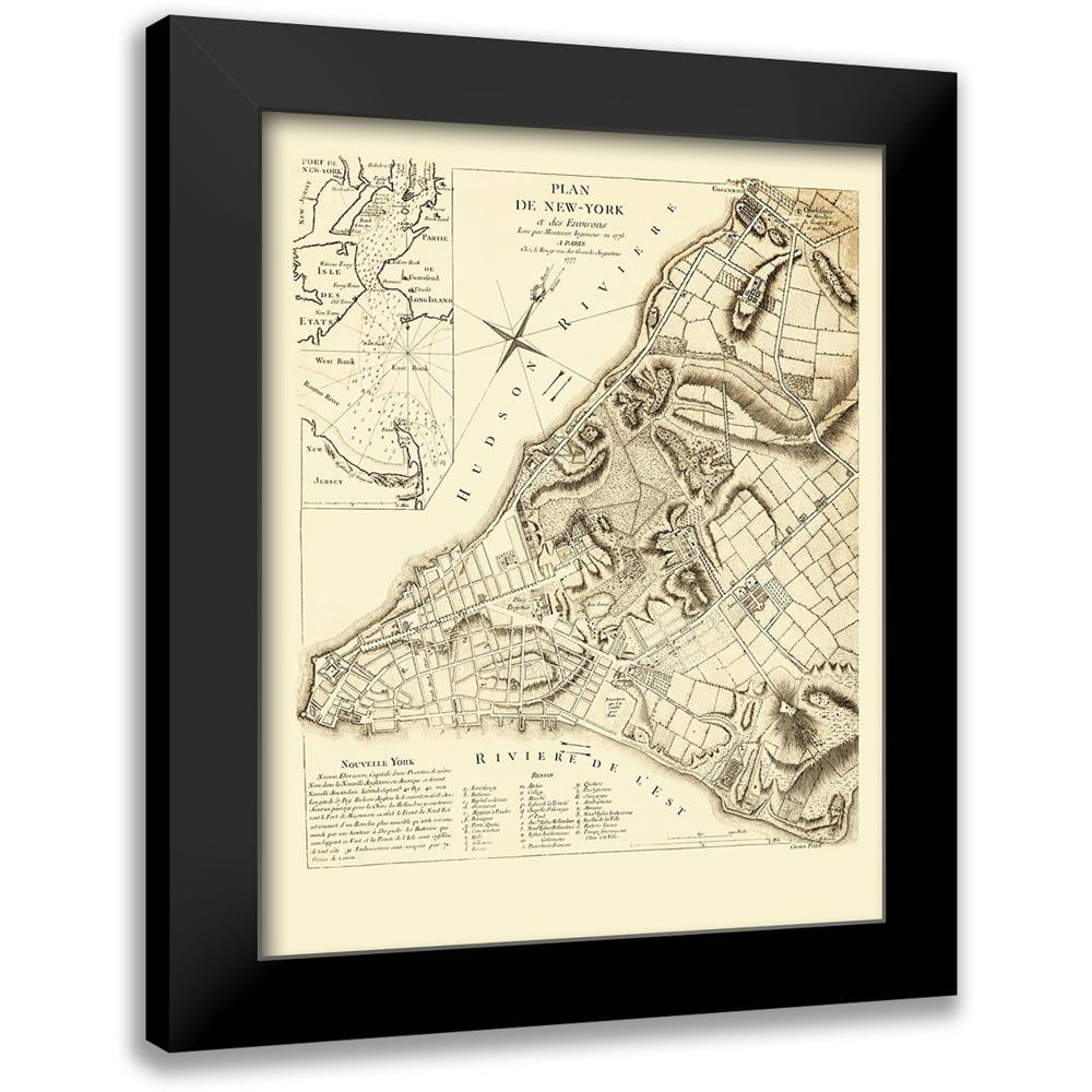 French Engineers 12x14 Black Modern Framed Museum Art Print Titled ...
