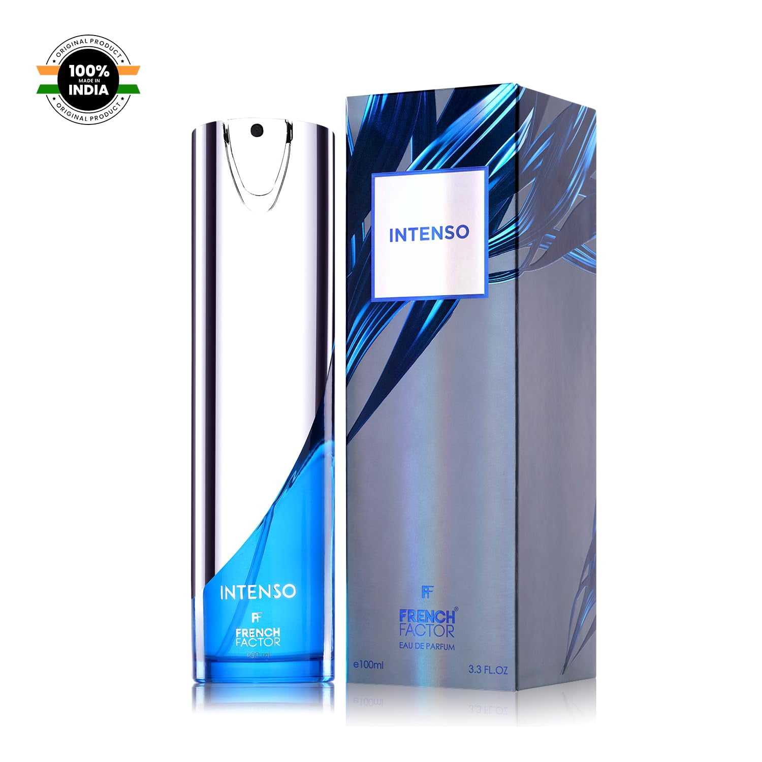 French Factor Intenso Eau De Parfum For Men 100ml, 3.4 Fl.oz. | Long ...