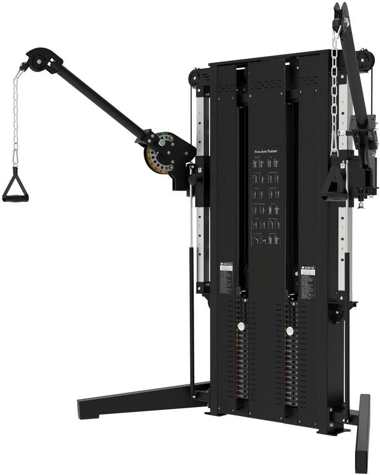 French Fitness Newport Dual Cable Crossover Functional Trainer (New ...