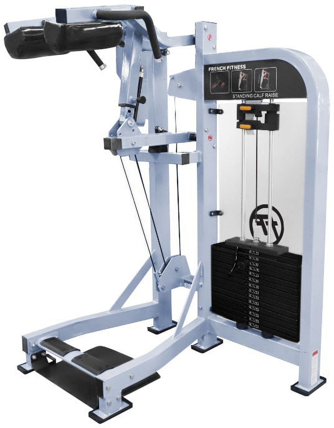 French Fitness FFS Shasta Selectorized Standing Calf Machine (New ...