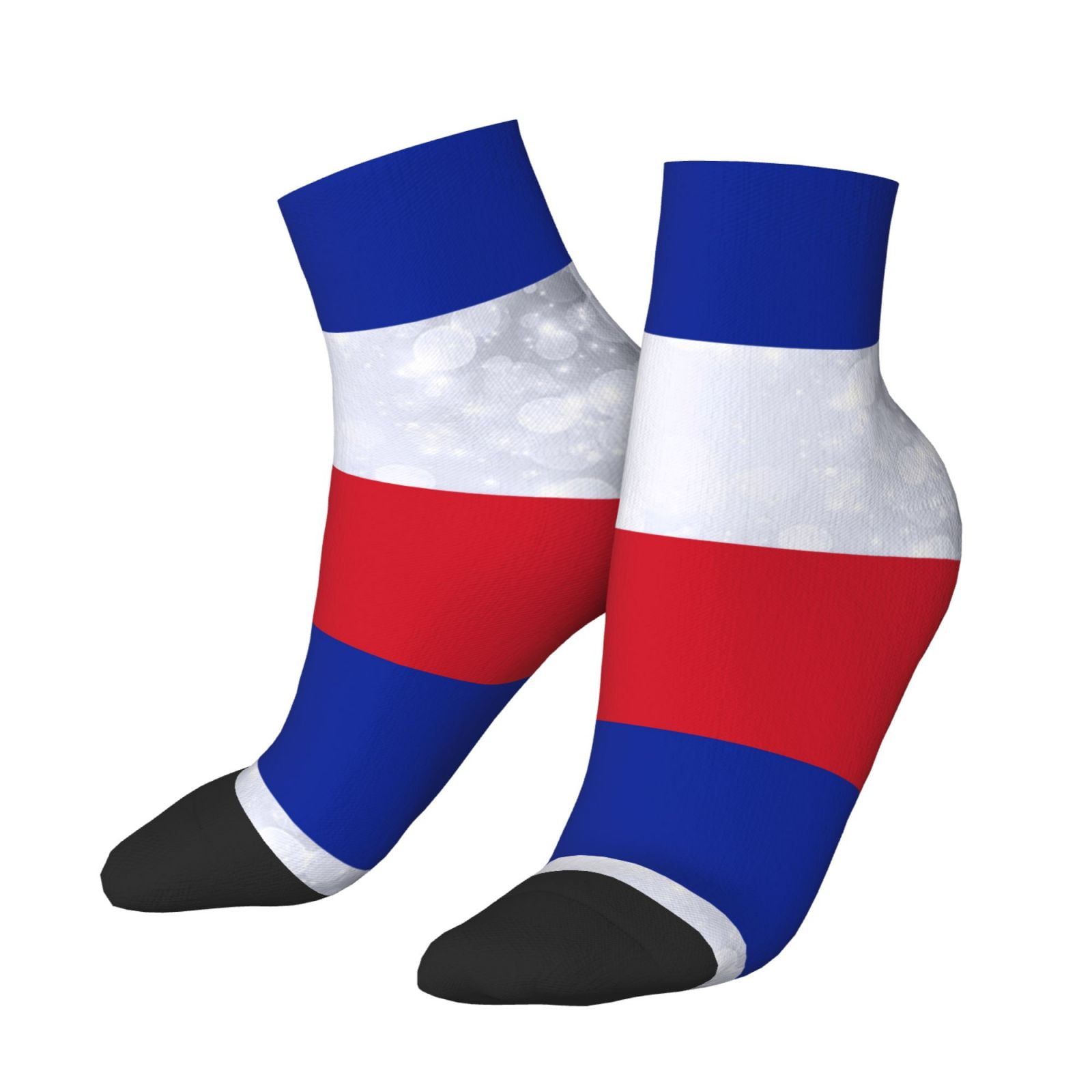 French Flag Colorful Quarter Socks for Men Women - Walmart.com