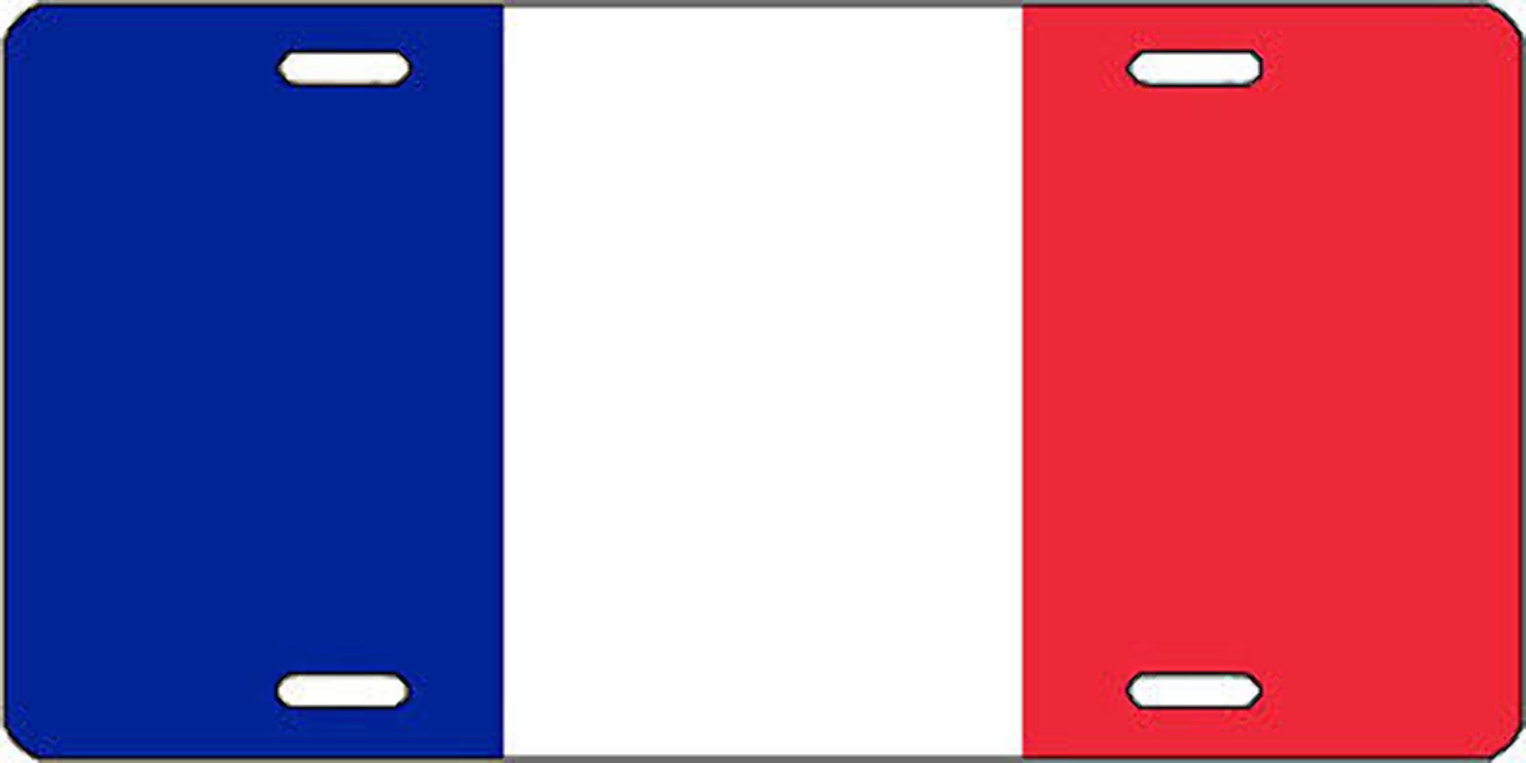 French License Plates