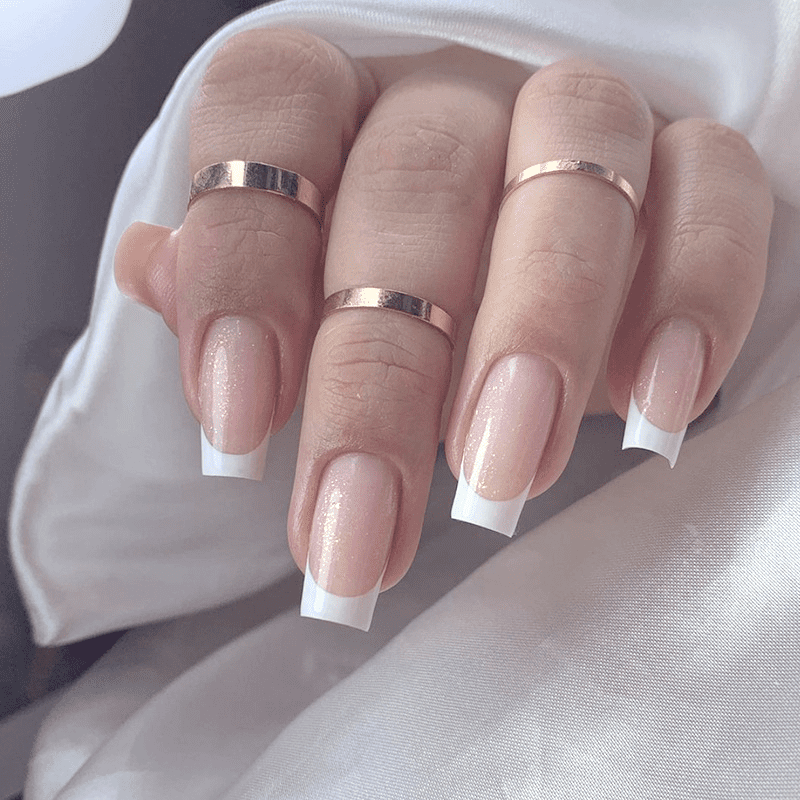 French Flat Press On Nails,Btartbox Press On Nails,Press On Nails,Gel X ...