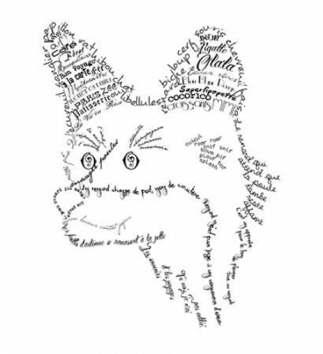 French Fox Poster Print by Marion De Lauzun (24 x 24) - Walmart.com