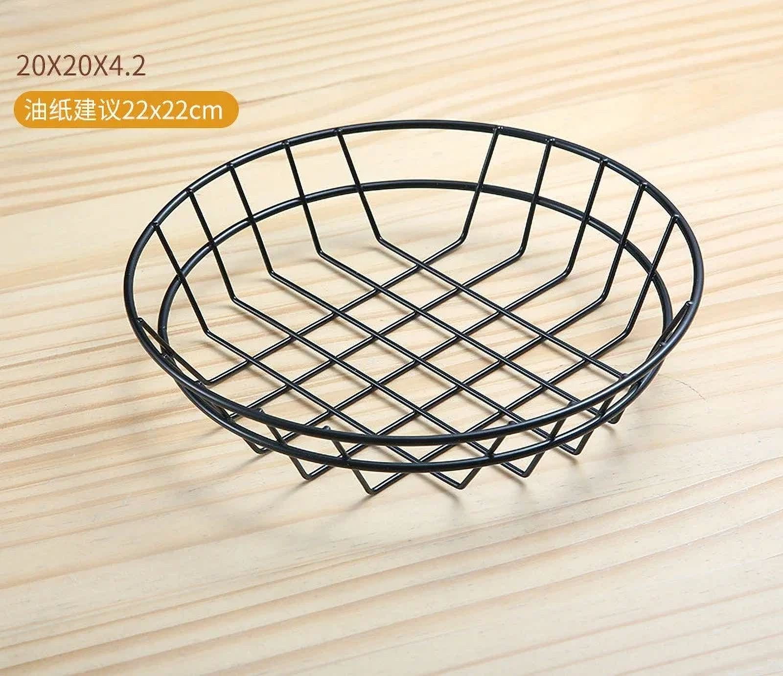 French Fries Basket Snack Bucket Fried Chicken Storage Basket Food ...