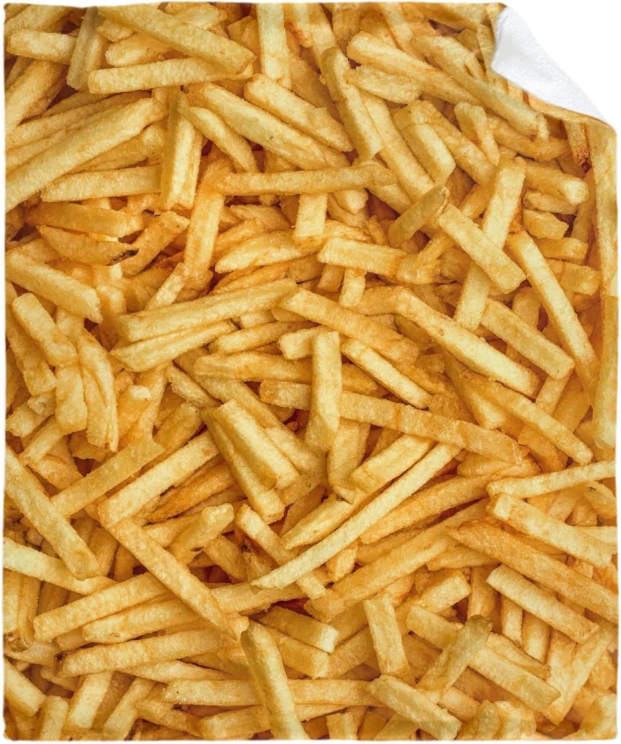 French Fries Blanket for Fall Winter Spring All Season Warm Fuzzy 50x40 ...