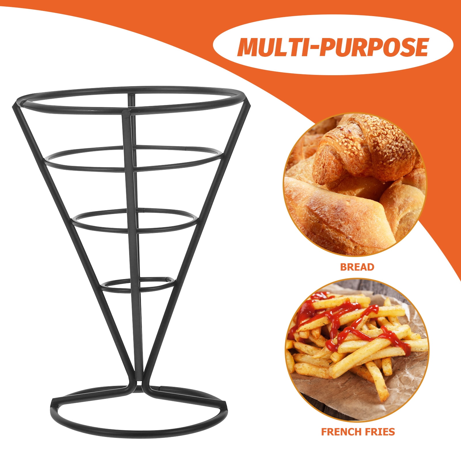 French Fries Cups,10 Pcs French Fries Stands Cone Basket Fry Holders ...