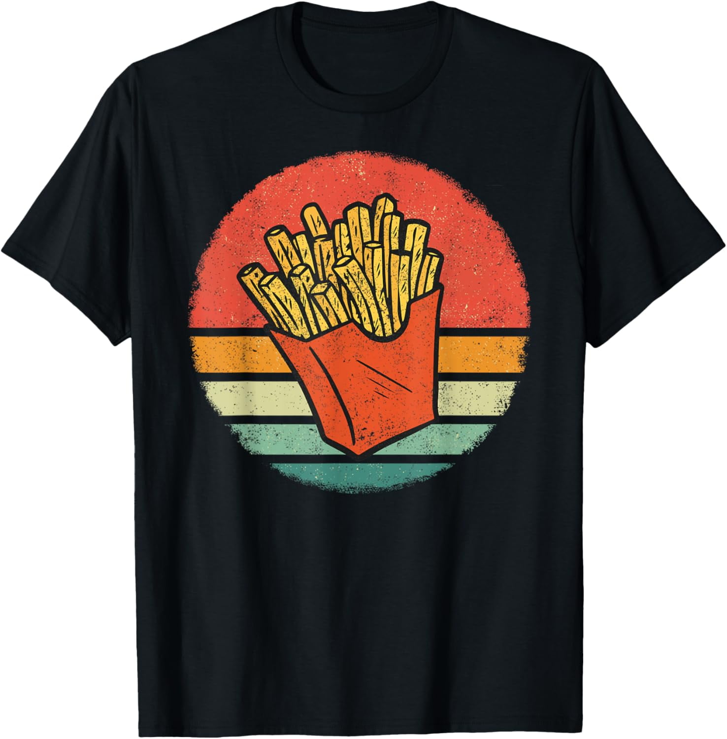 French Fries French Fries Fast Food T-Shirt - Walmart.com