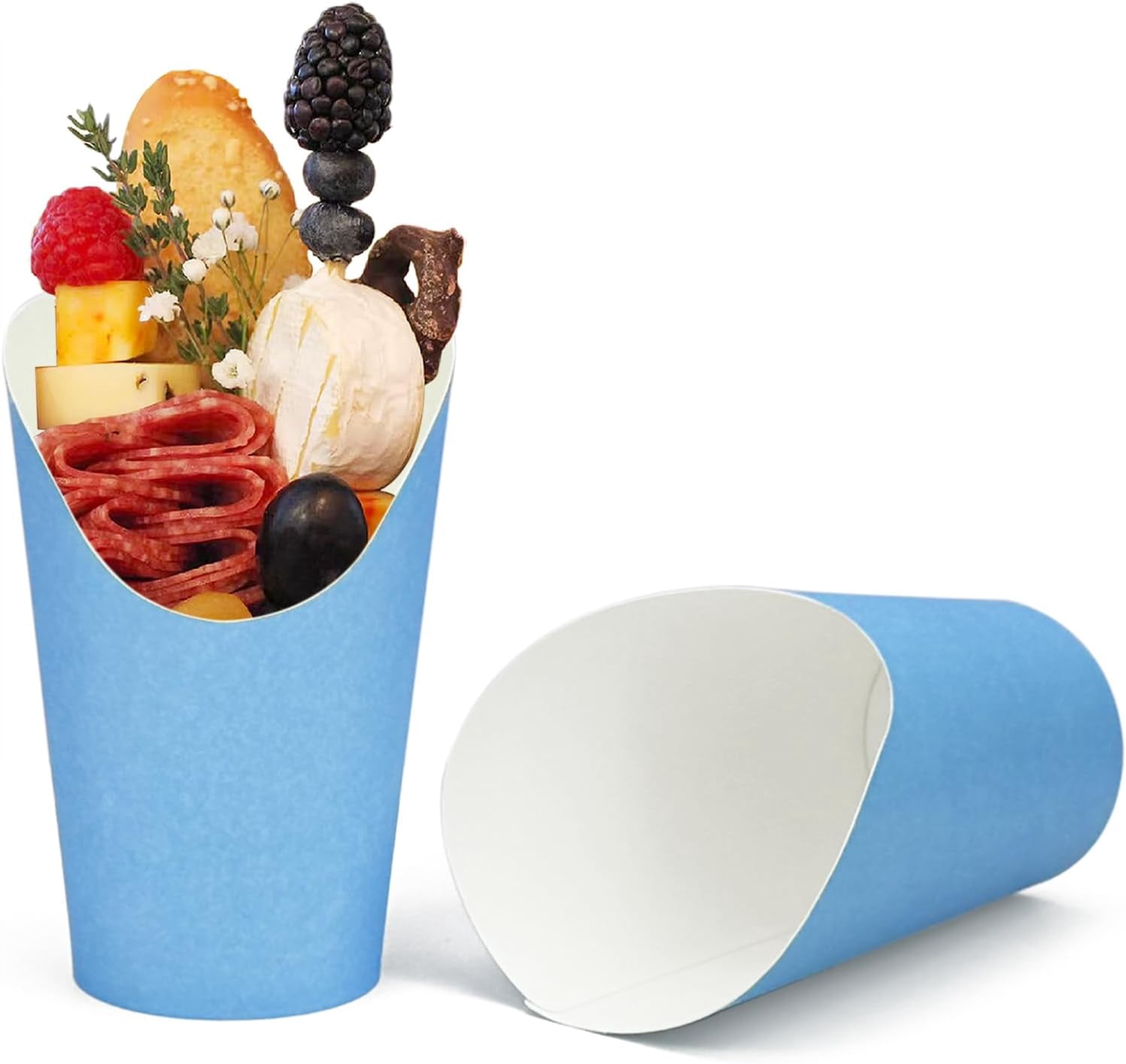 French Fries Holder, Disposable Paper French Fry Cups Charcuterie Cups ...