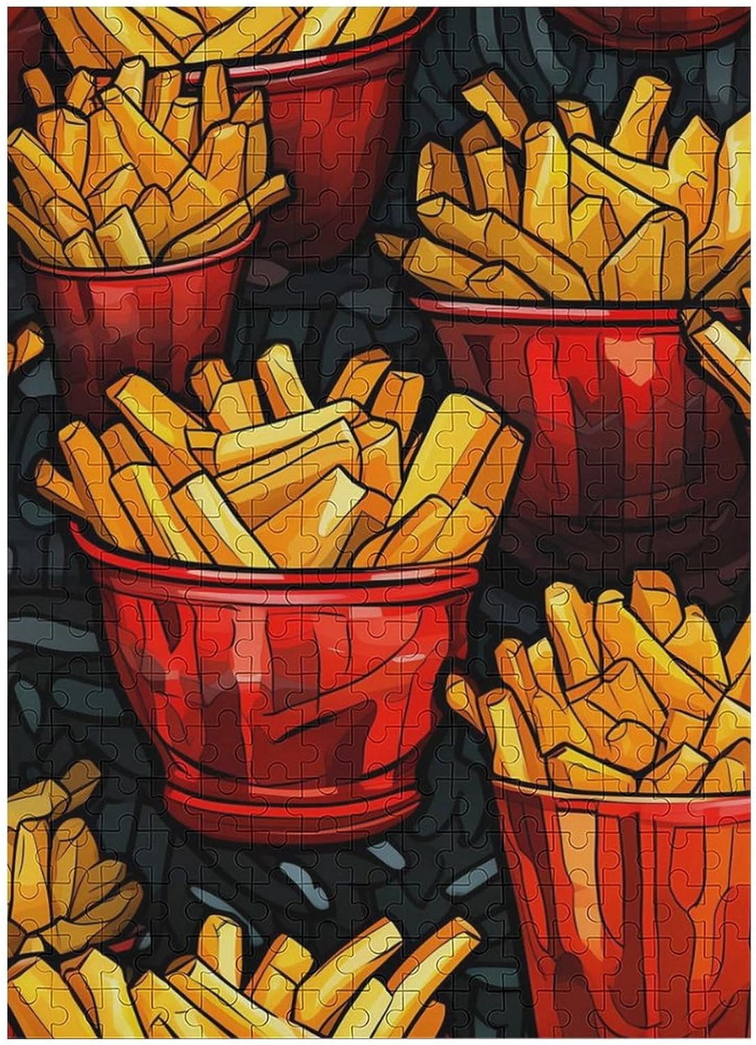 French Fries Jigsaw Puzzles Personalized Picture Puzzle Best Gift for ...