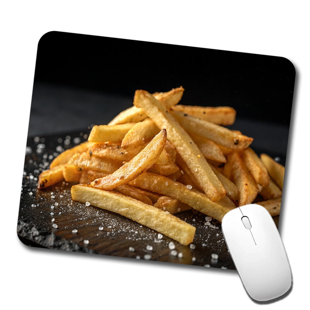 French Fries Mouse Pad Low Profile Gaming Mat - Walmart.com