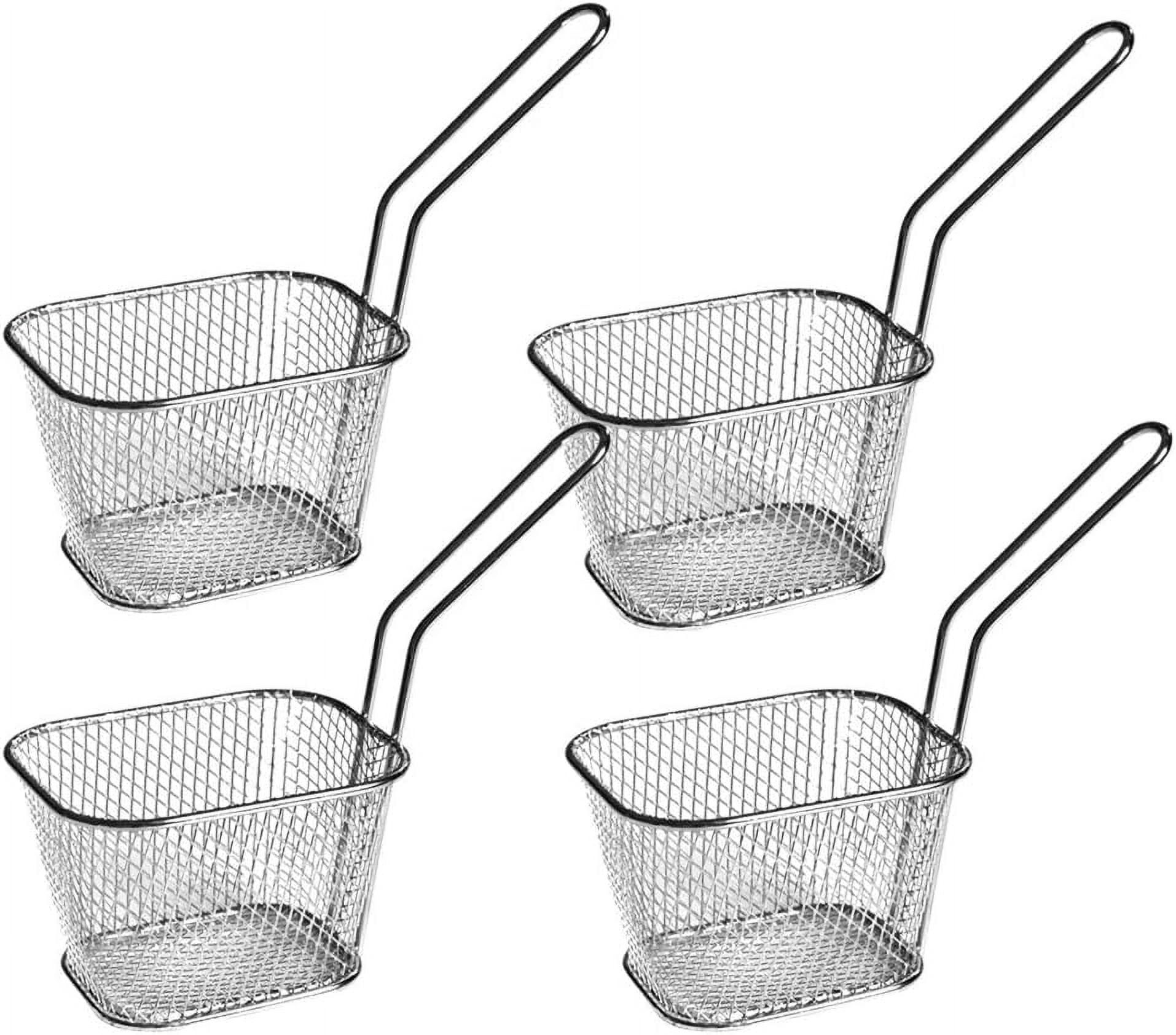French Fries Serving Baskets Mini French Fries Baskets with Handle 4 ...