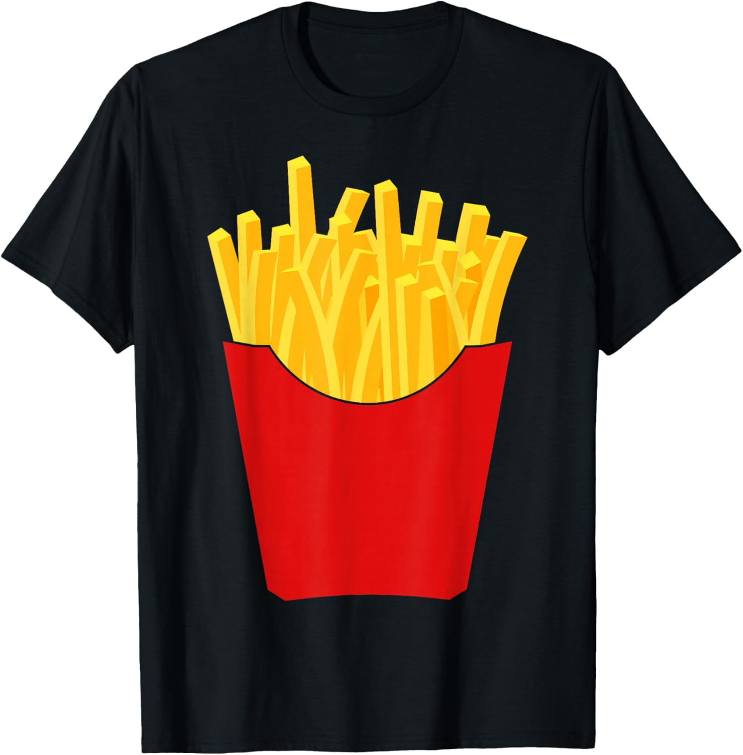 French Fries Shirt Adult Men Women Kids French Fry Costume T-Shirt ...