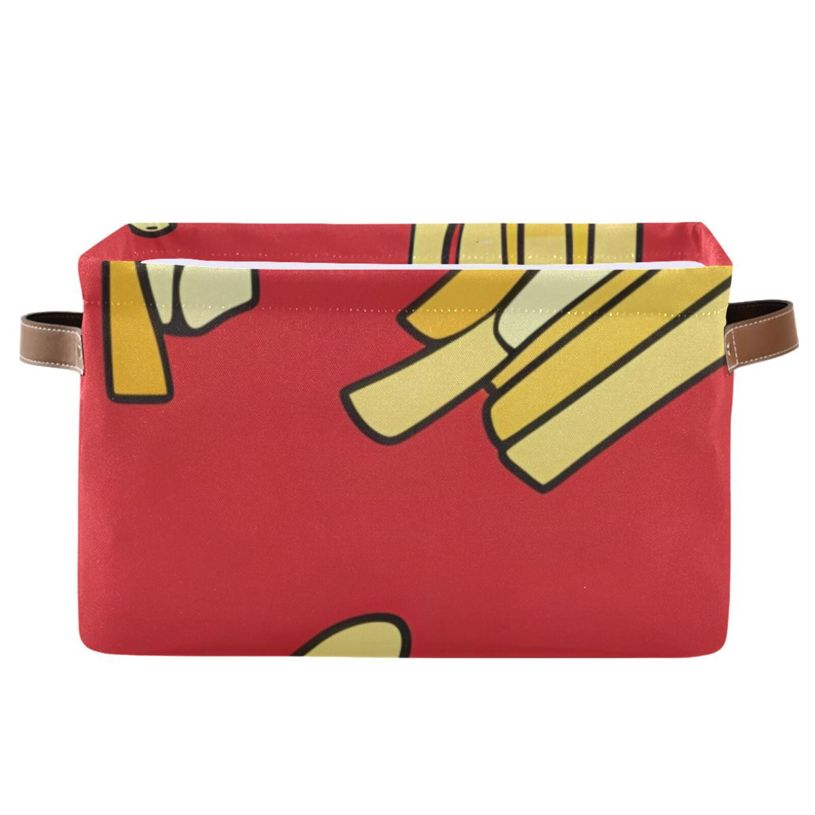 French Fries Storage Bins Baskets With Handles Storage Box Clothes ...