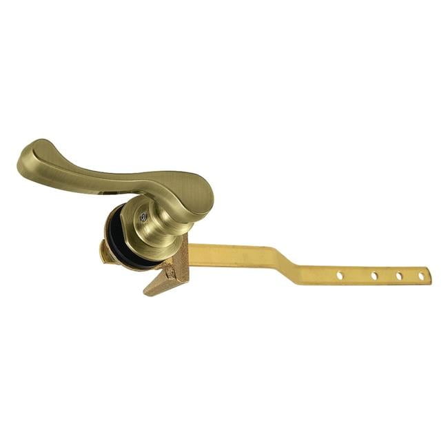 French Front Mount Toilet Tank Lever, Antique Brass - Walmart.com