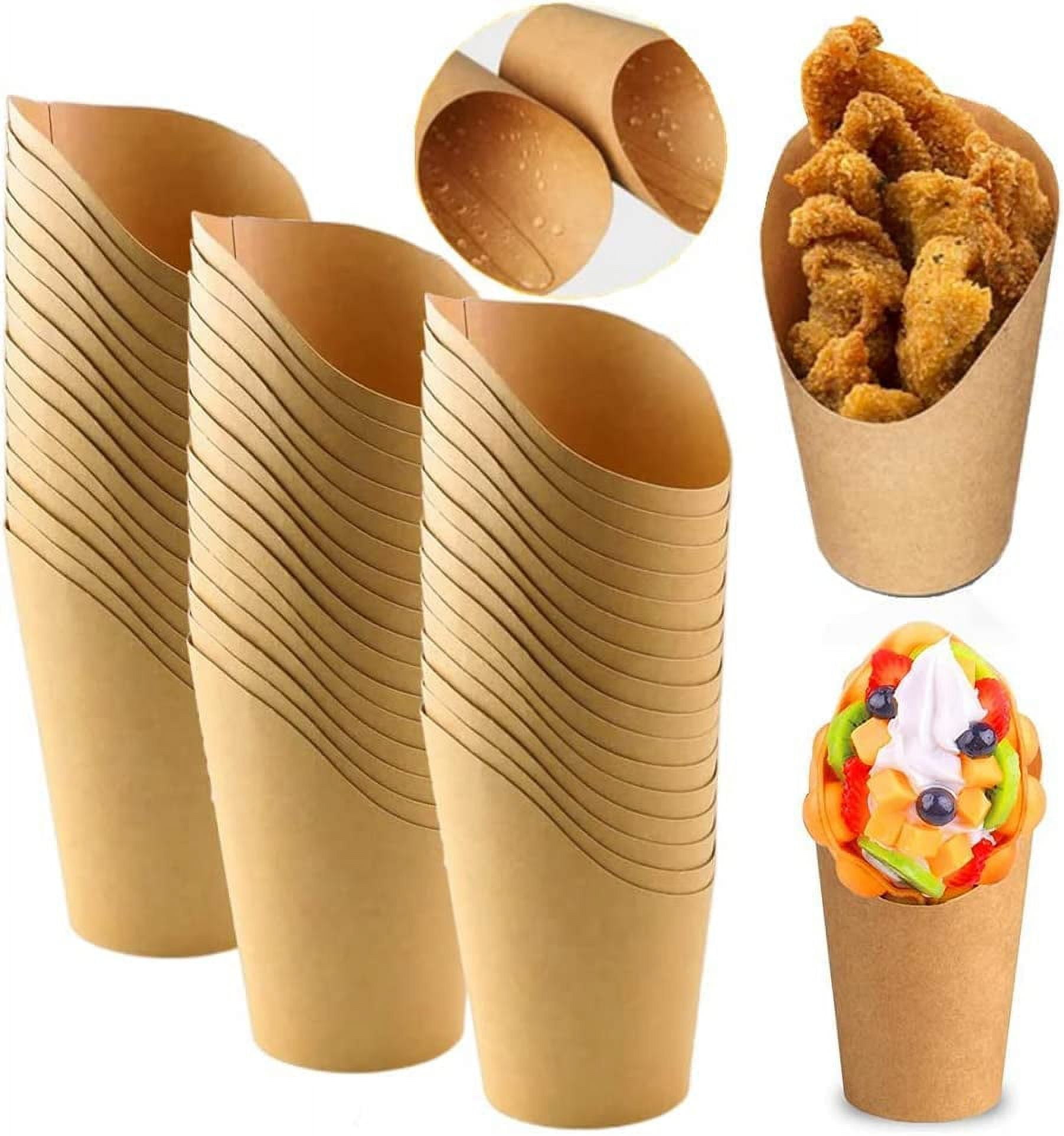 Dalrosia French Fry Cups Disposable Paper Cup Charcuterie Cups ...