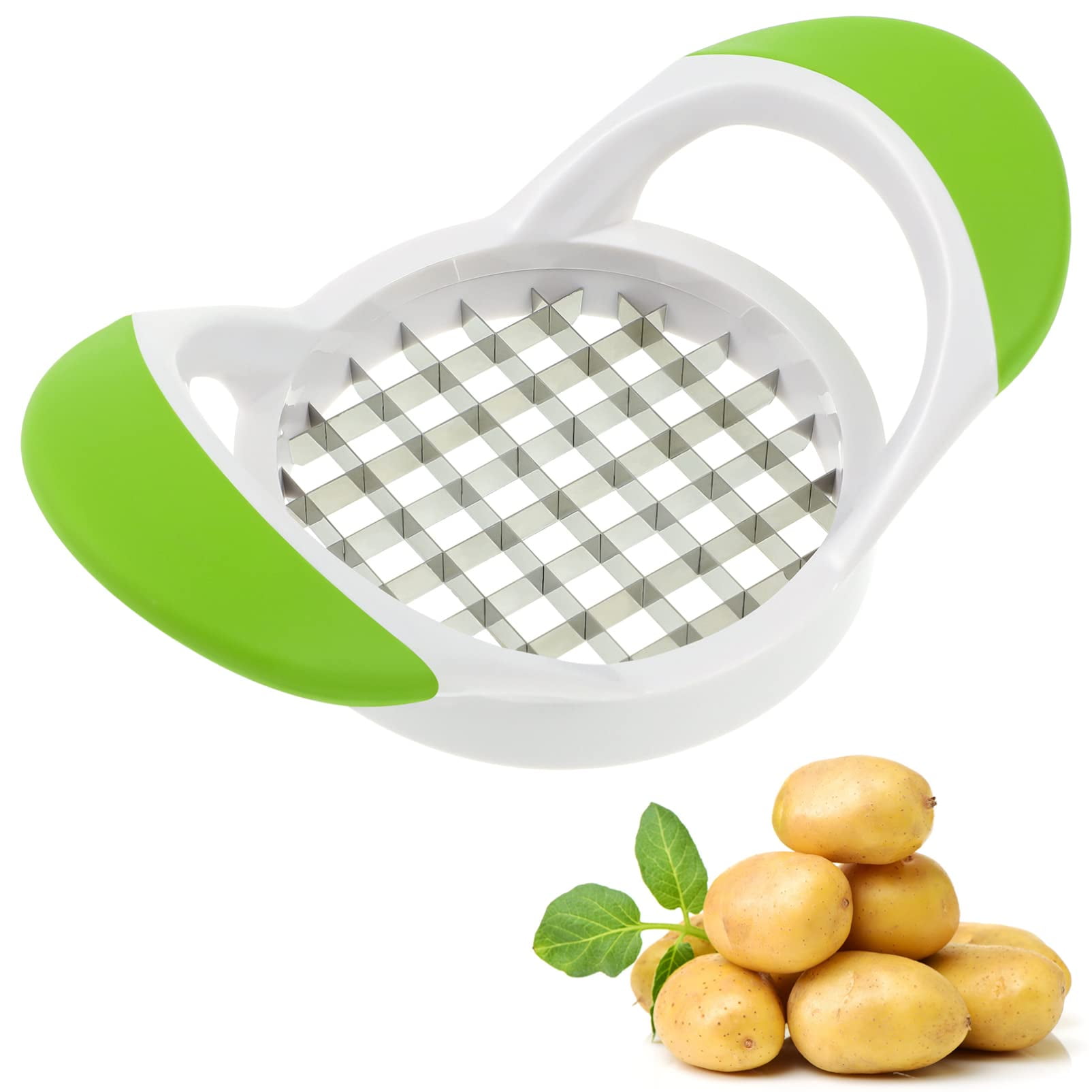French Fry Cutter Stainless Steel Potato Cutter for Fries Potato Slicer ...
