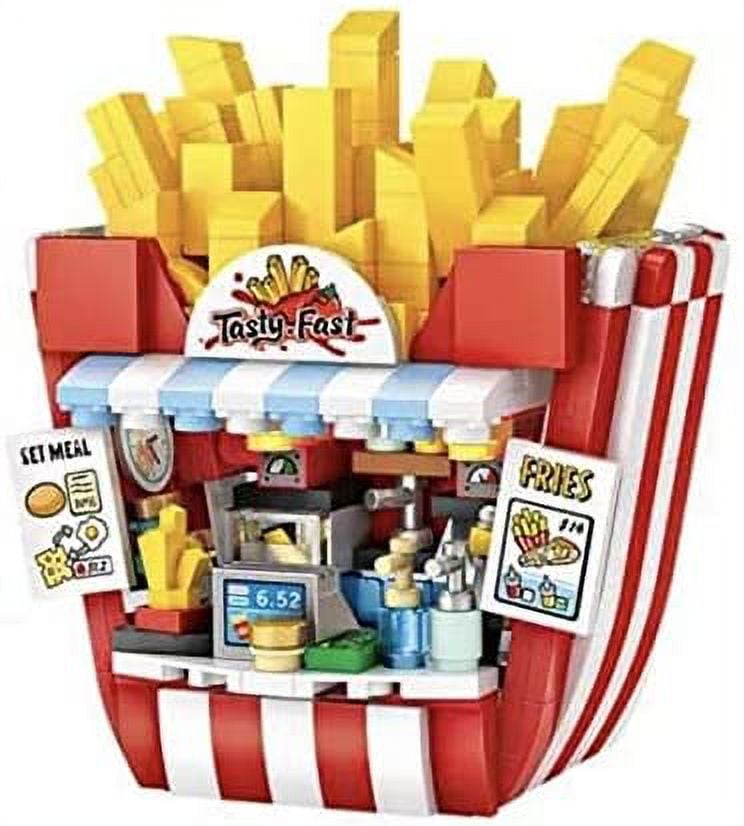 French Fry Stand Mini Street View Creator Modular City Building Blocks ...