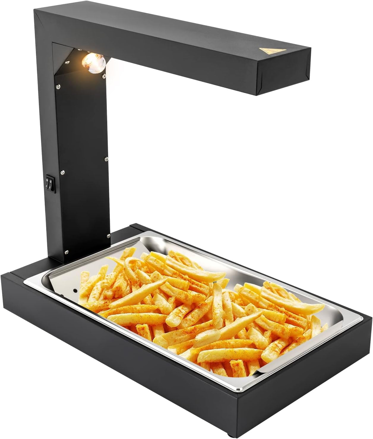French Fry Warmer, Commercial Heat Lamp Food Warmer Strip Warmer, 500W ...