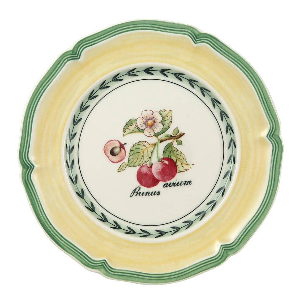 French Garden Multi Color Valance Cherry Bread and Butter Porcelain ...