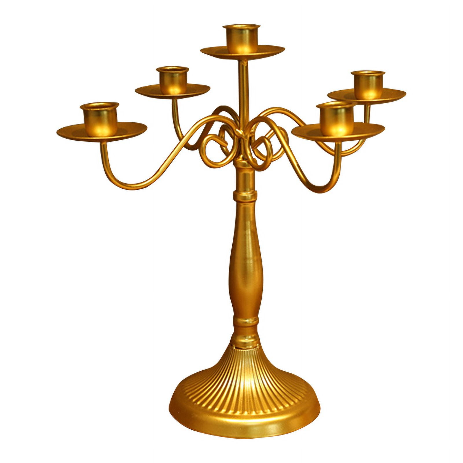 French Gold Candlestick Holders Set for Table Centerpiece, Candlestick ...