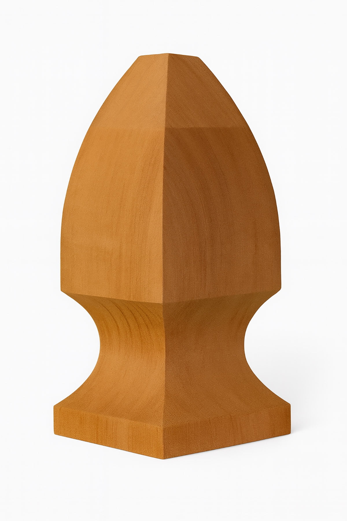 French Gothic Post Finials – Western Red Cedar, Fits 4x4 Wood Posts, 12 ...