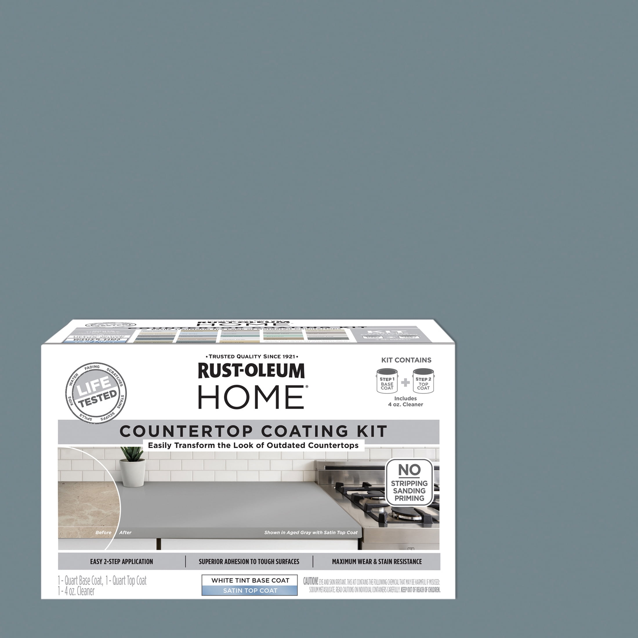French Gray, Rust-Oleum HOME Countertop Satin Coating Kit-38496205T ...
