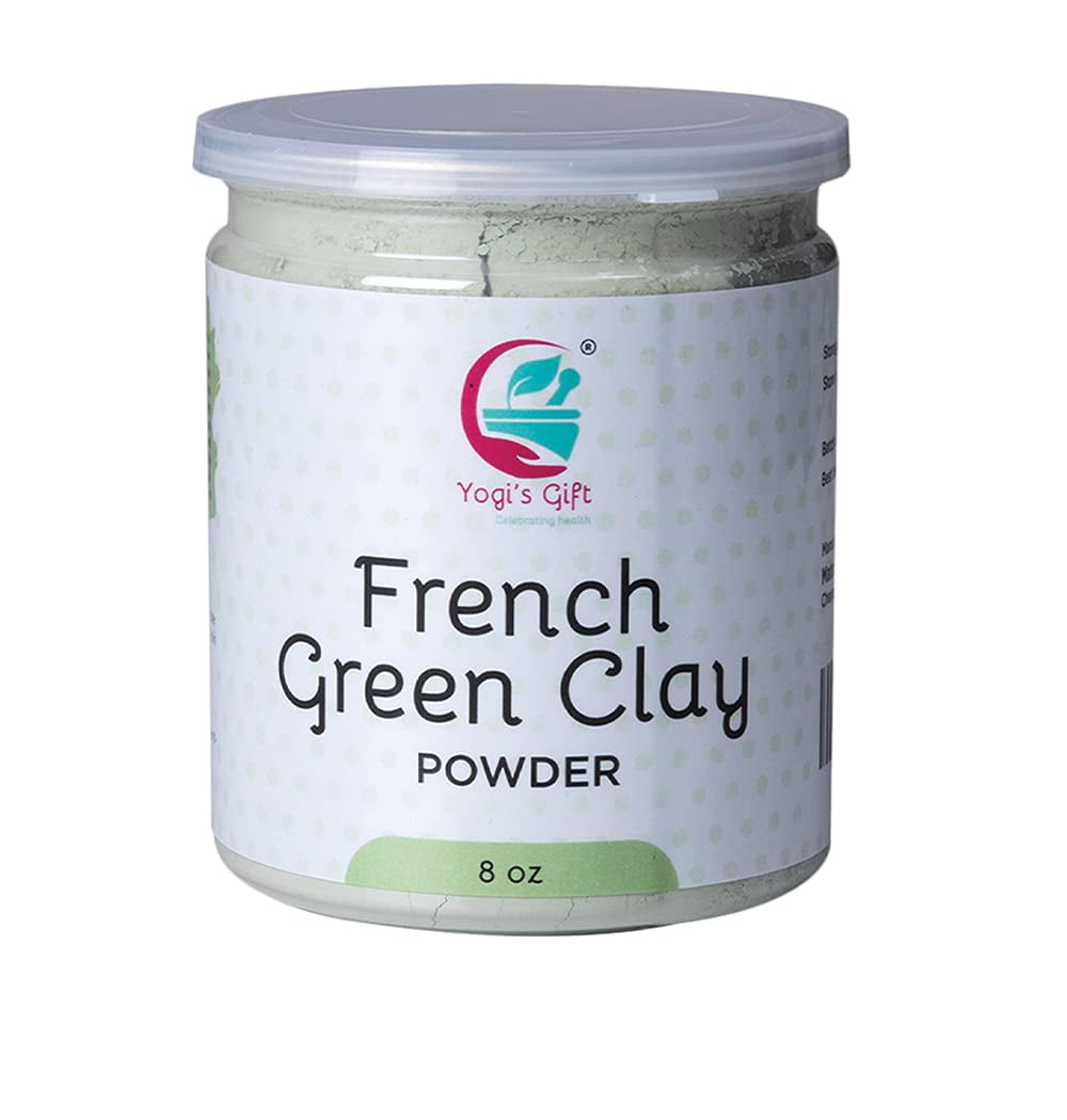 French Green Clay Powder TMA2 8 oz | Deep Facial Cleanser | For Skin ...