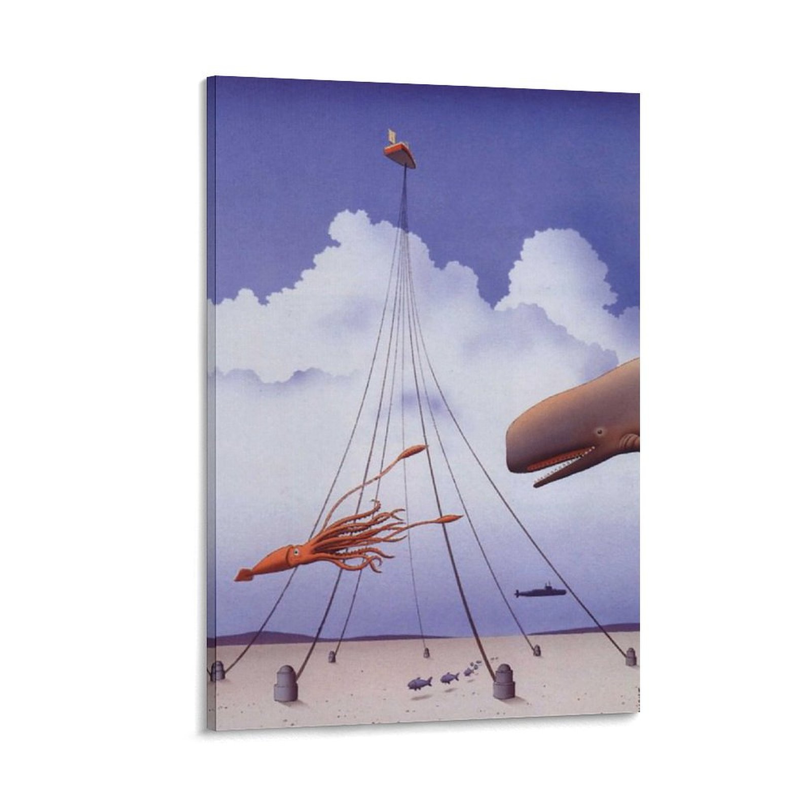 French Guy Billout Paitings Poster Posters Art Print Wall Photo Paint ...