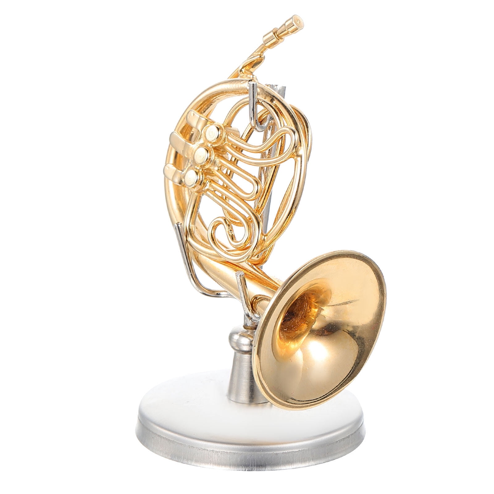 Worgeous Golden Copper Horn Instrument Adorn for Decoration Durable ...