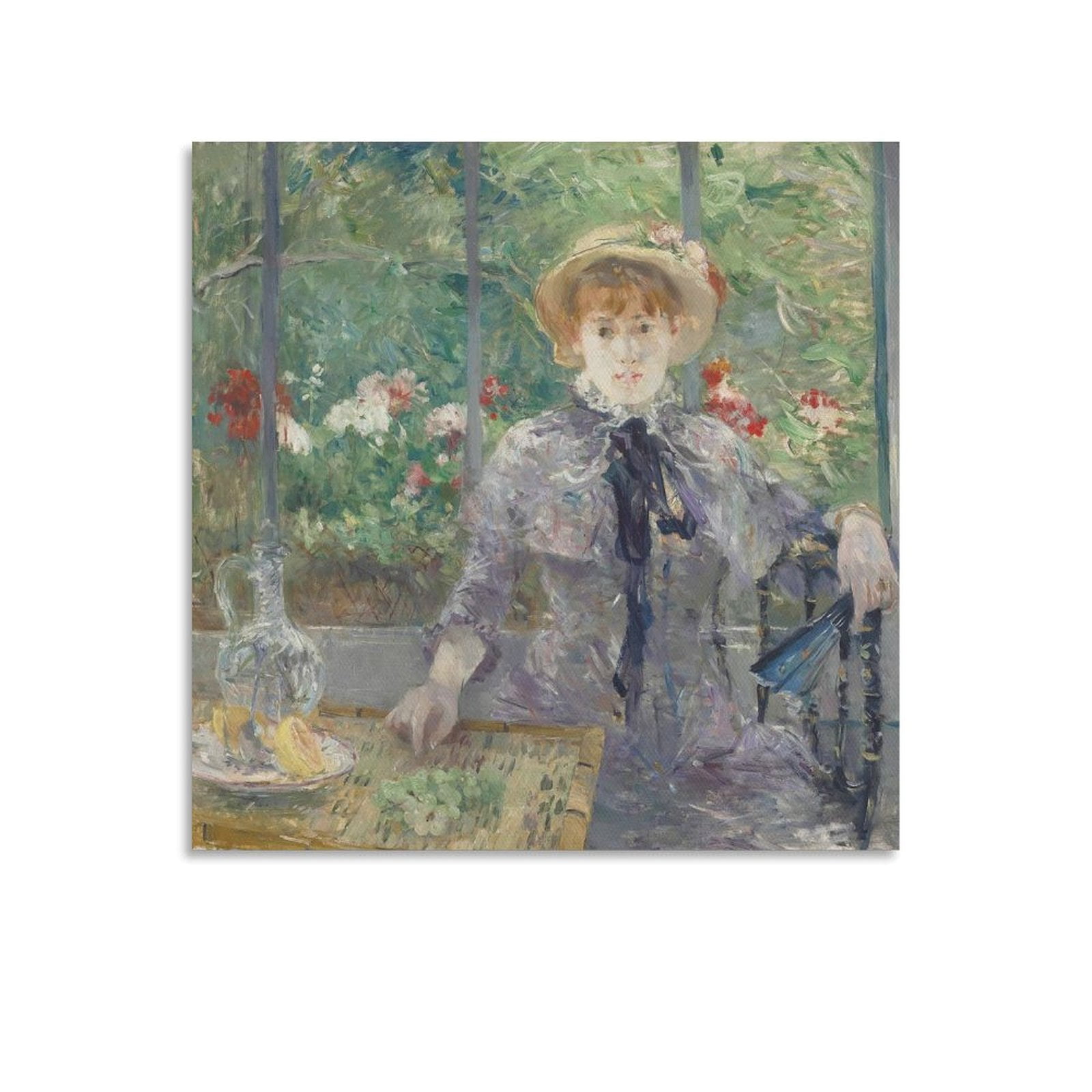 French Impressionist Painter Berthe Morisot After Breakfast Retro ...