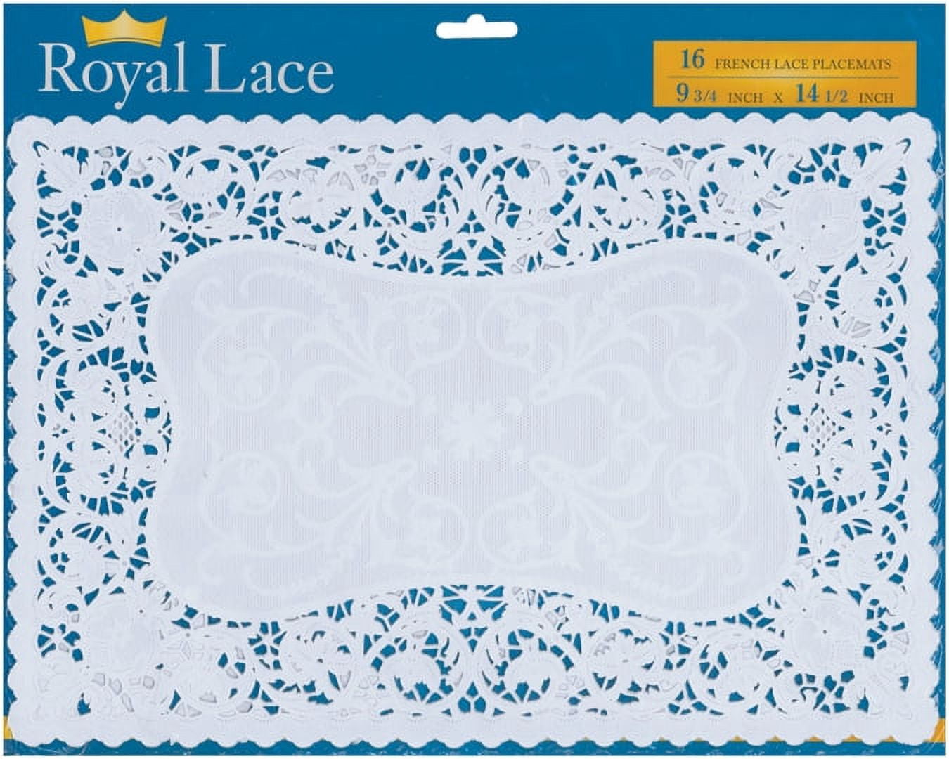French Lace Paper Doilies-9.75
