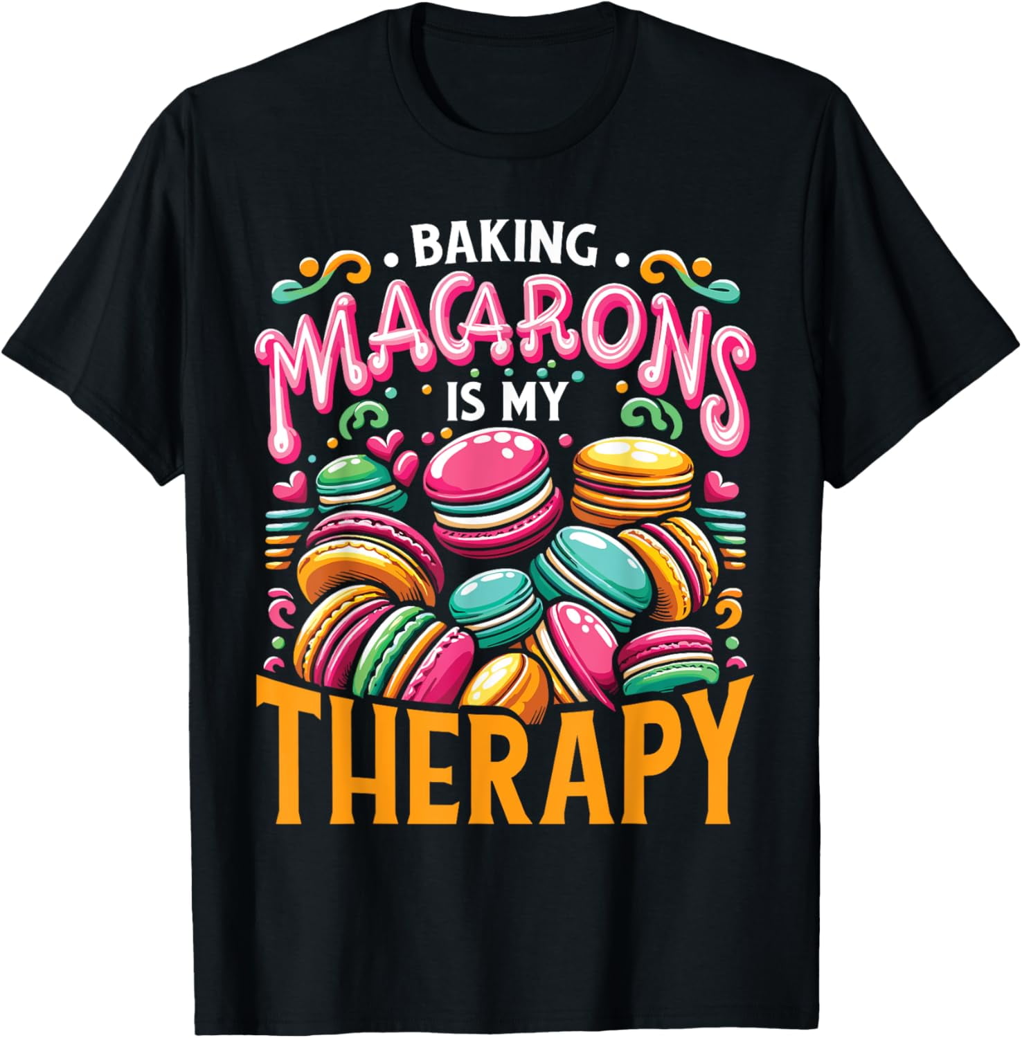 French Macaroon Macaron Lover Baking T-Shirt - Walmart.com