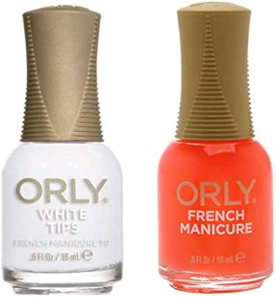 French Manicure Duo Kit Nail Polish, Orly Nail Lacquer, White Tips and ...