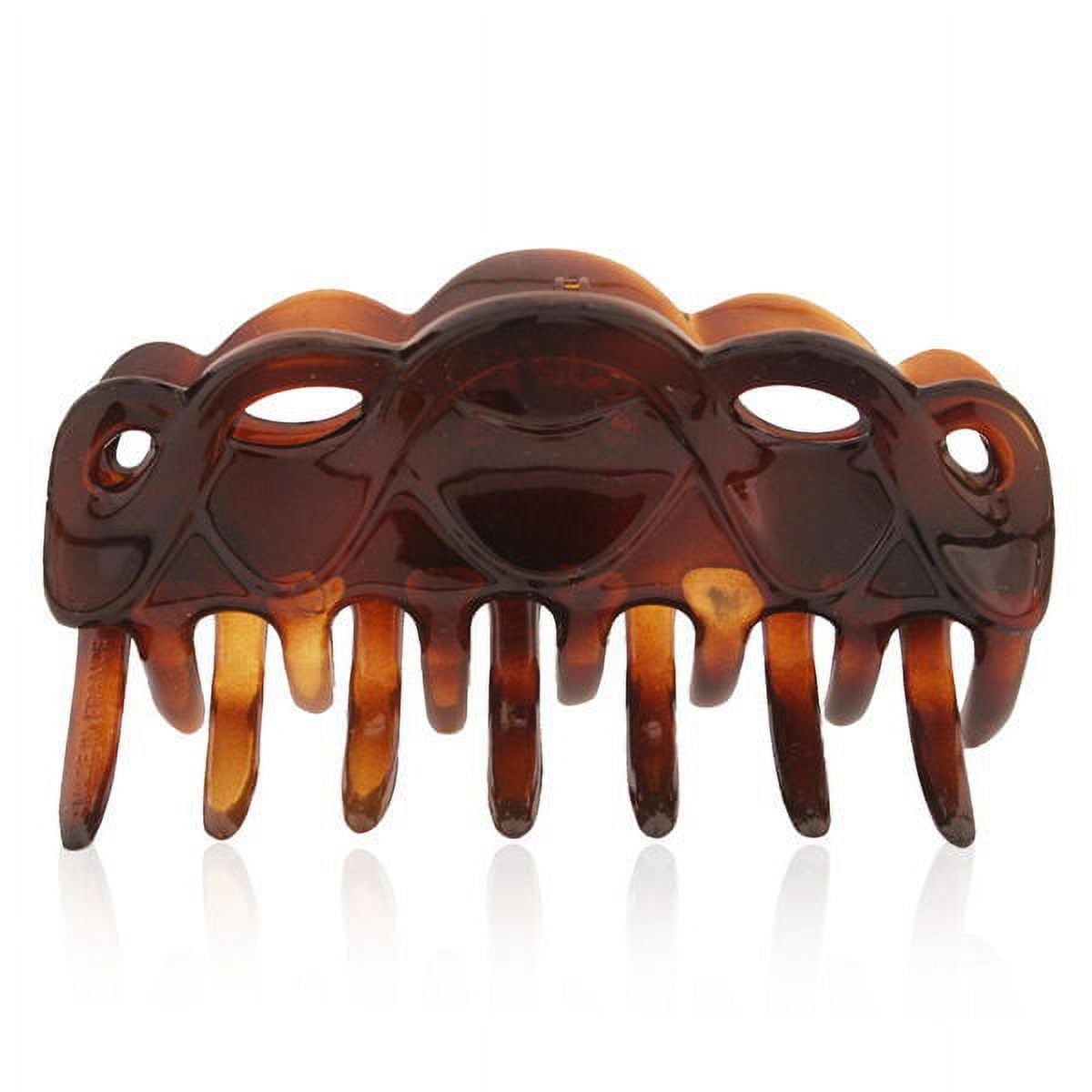 French Maxi Braid Hair Claw Tortoise Shell Model No. 840 - Walmart.com