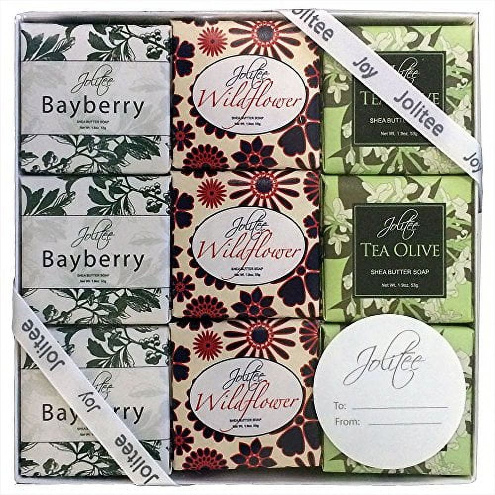 French Milled Botanical Soap Sampler Set in Nine Fabulous Scents ...