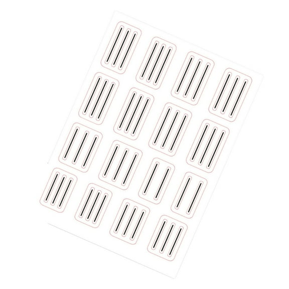 Ashosteey French Tip Nail Stickers 3D French Nails Stickers Gradient ...