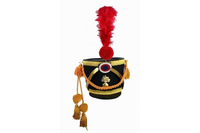 French Napoleonic Shako Helmet Officer Edition With Golden Braid SCA ...