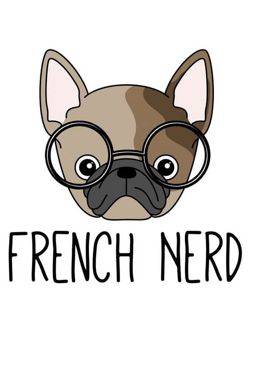 French Nerd : 6x9 120 pages dot grid - Your personal Diary (Paperback ...