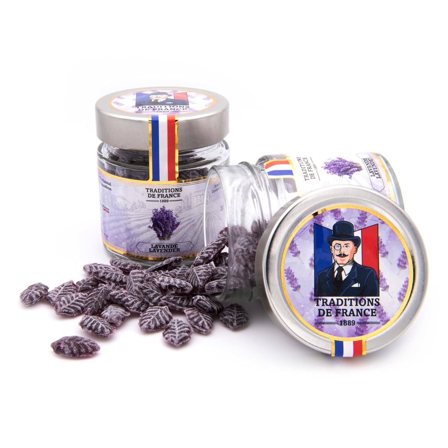 French Old Fashioned Hand Made Hard Candy Lavender - Walmart.com