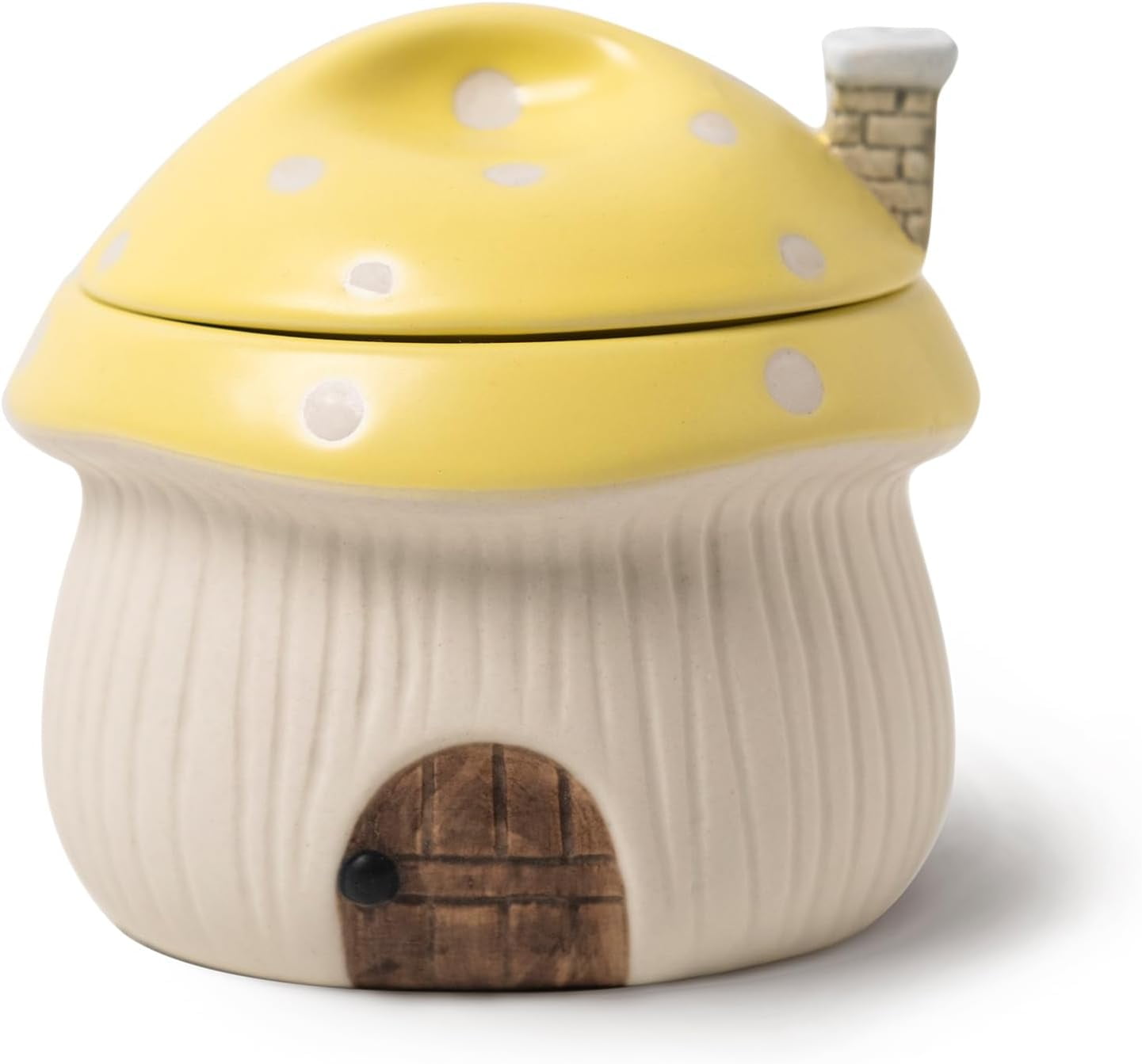 French Onion Soup Bowl with Lid, Ramekin, Funny Mushroom House Style ...